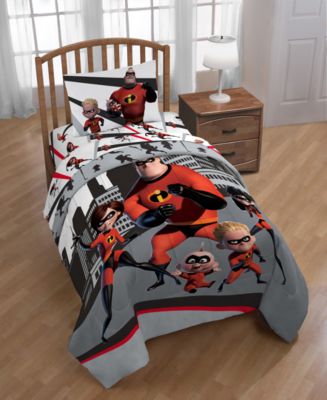 Disney/Pixar The Incredibles Racing Twin Comforter - Macy's