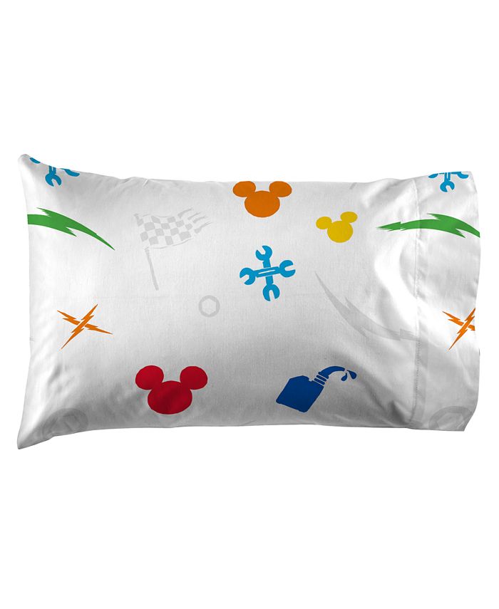 Disney Mickey Mouse 3-Pc. Twin Sheet Set - Macy's
