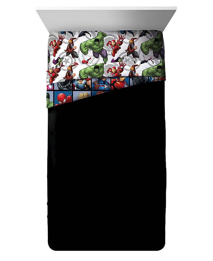 Disney Marvel Avengers Marvel Team Twin Comforter - Macy's