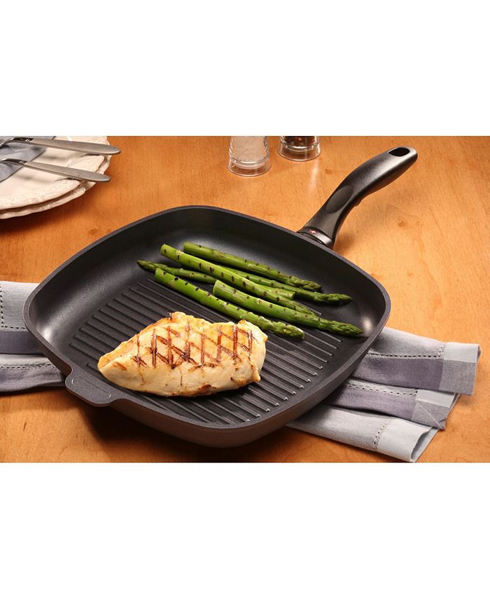 Swiss Diamond HD Induction Square Grill Pan - 11" x 11" - Macy's