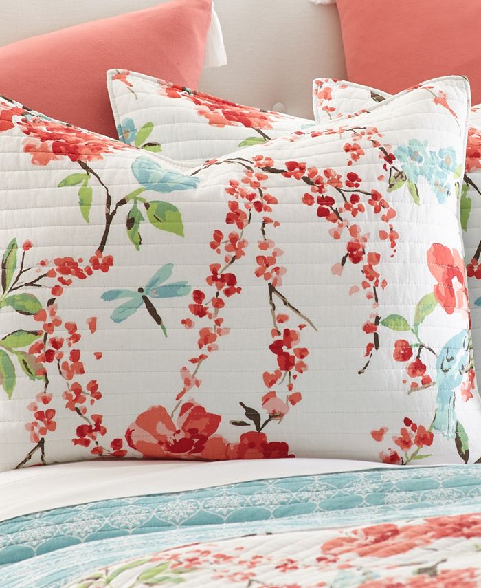 Levtex Simone Floral 2-Pc. Quilt Set, Twin - Macy's