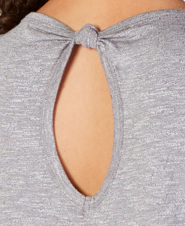 Ideology Keyhole-Back Top, Created for Macy's - Macy's