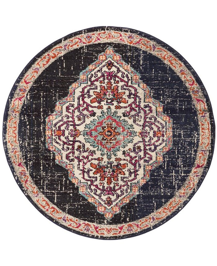 Safavieh Monaco MNC254 5' x 5' Round Area Rug - Macy's