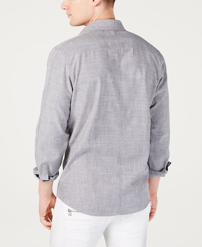 INC International Concepts INC Men's Dual Pocket Chambray Shirt ...