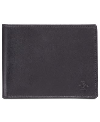 Penguin Men's Leather Wallet - Macy's