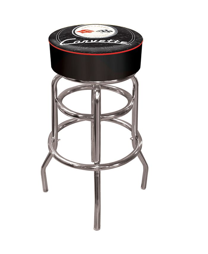 Trademark Global Corvette C6 Padded Bar Stool - Macy's