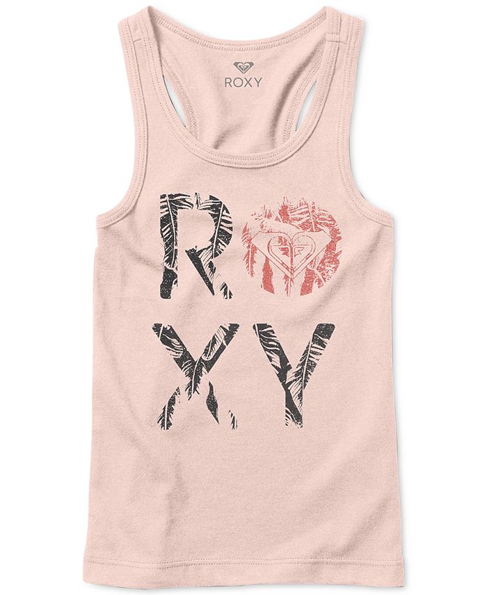 Roxy Big Girls Logo-Print Tank Top - Macy's