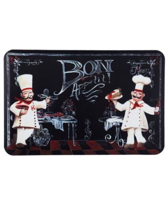 Home Dynamix Designer Chef Chalkboard Chefs Cushioned Anti-Fatigue ...