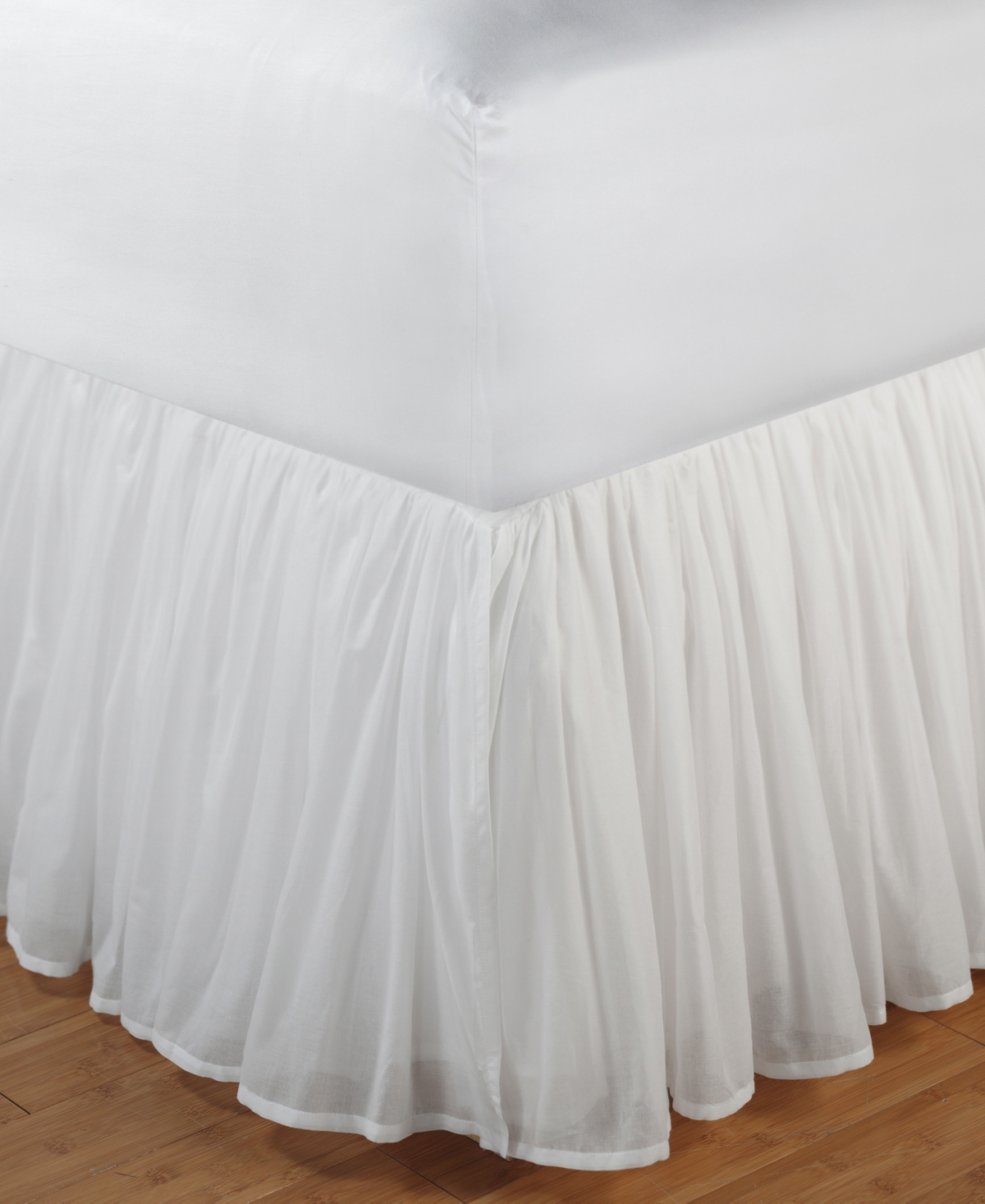 Click here for Greenland Home Fashions Cotton Voile 18 Drop Bedsk... prices