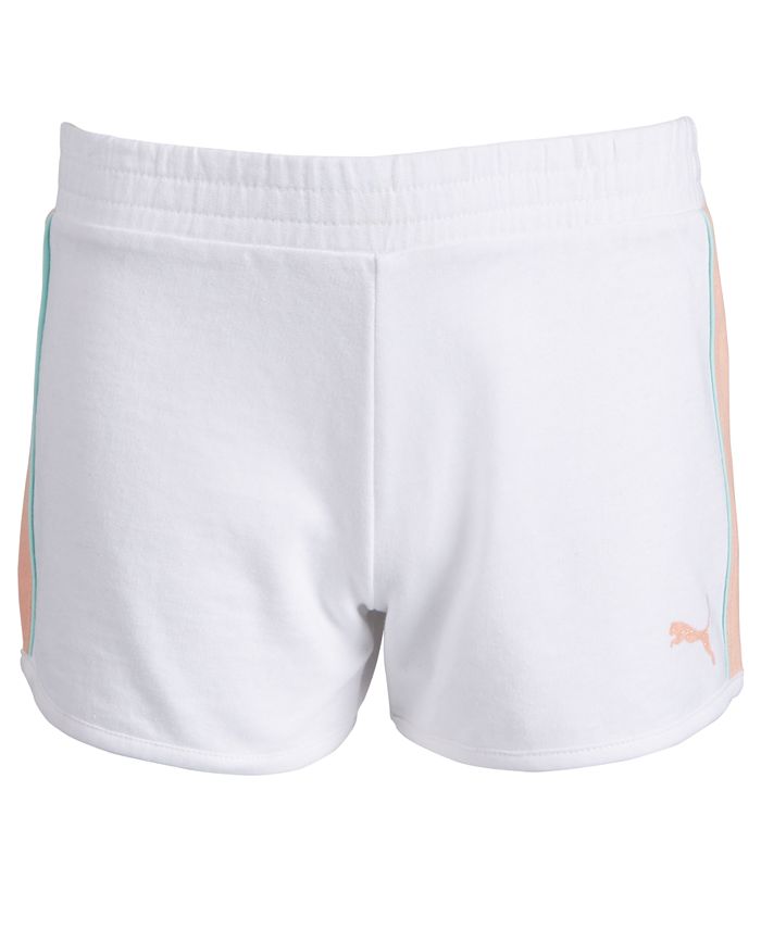 Puma North America Puma Big Girls Colorblocked Shorts - Macy's