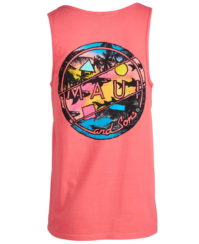 Maui and Sons Men's Logo Graphic Tank Top - Macy's