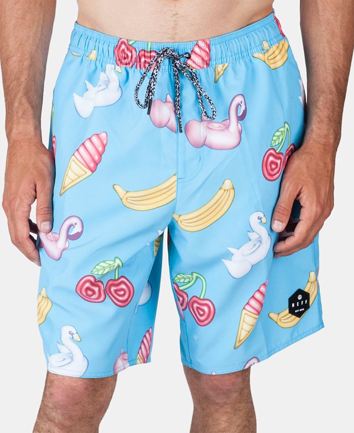 Neff Men's Graphic Board Shorts - Macy's