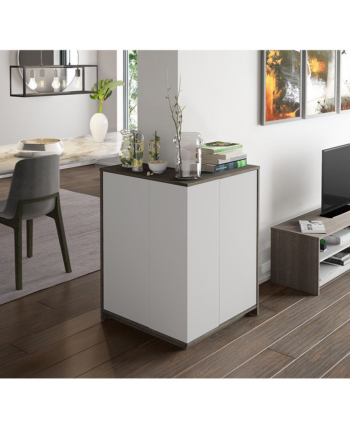 Bestar Small Space Outer Corner Storage Unit - Macy's