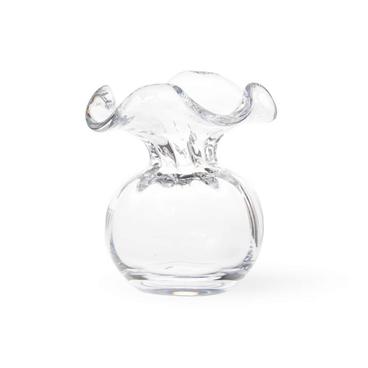 Click here for Vietri Hibiscus Glass Bud Vase - Clear prices