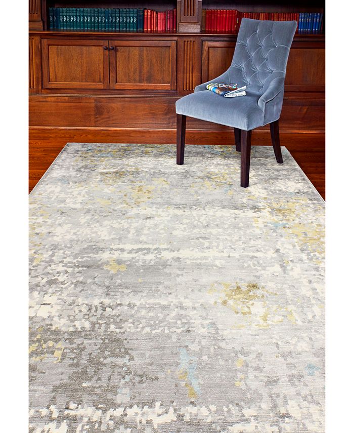BB Rugs Cascade CAS-20 Grey 9' x 12' Area Rug - Macy's