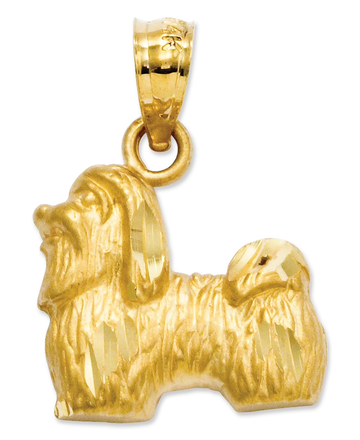 Click here for 14k Gold Charm  Shih Tzu Charm prices