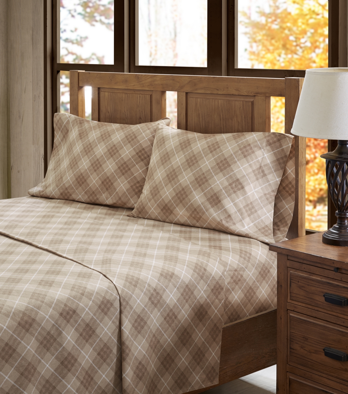 Click here for Madison Park Novelty Printed Cotton Flannel 4-Pc.... prices