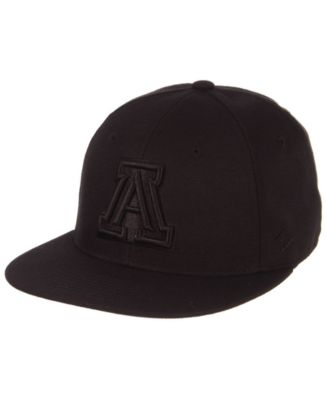 Zephyr Arizona Wildcats M15 Black on Black Fitted Cap - Macy's