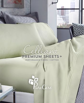 Pure Care Premium Celliant Sheet Set - Split Cal Kg - Macy's