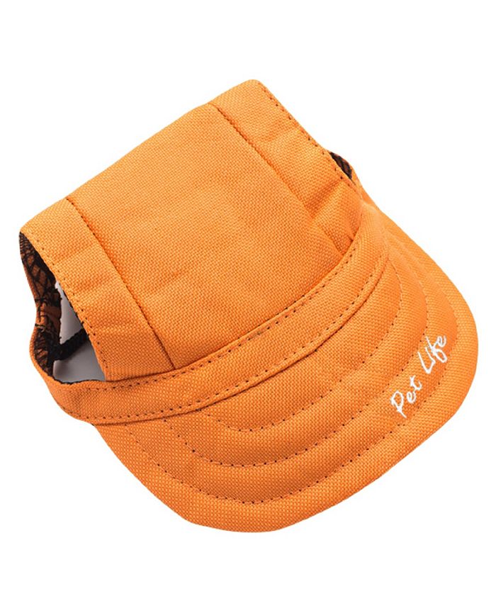 Pet Life 'Cap-Tivating' UV Protectant Adjustable Fashion Dog Hat Cap ...