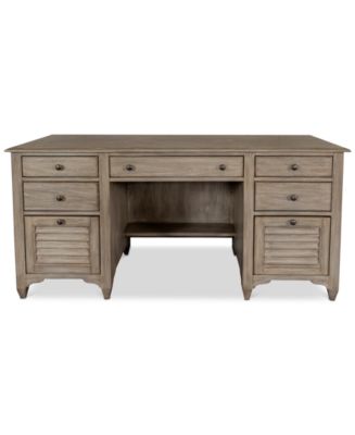 York Home Office Executive Desk - Macy's