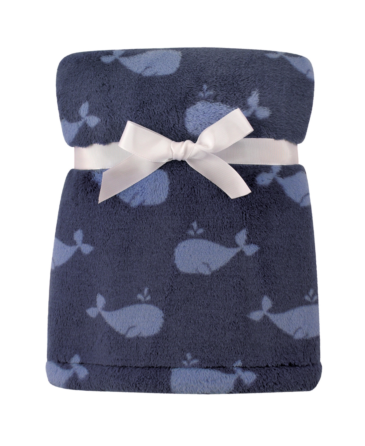 Click here for Hudson Baby Super Plush Blanket  One Size - Whale prices