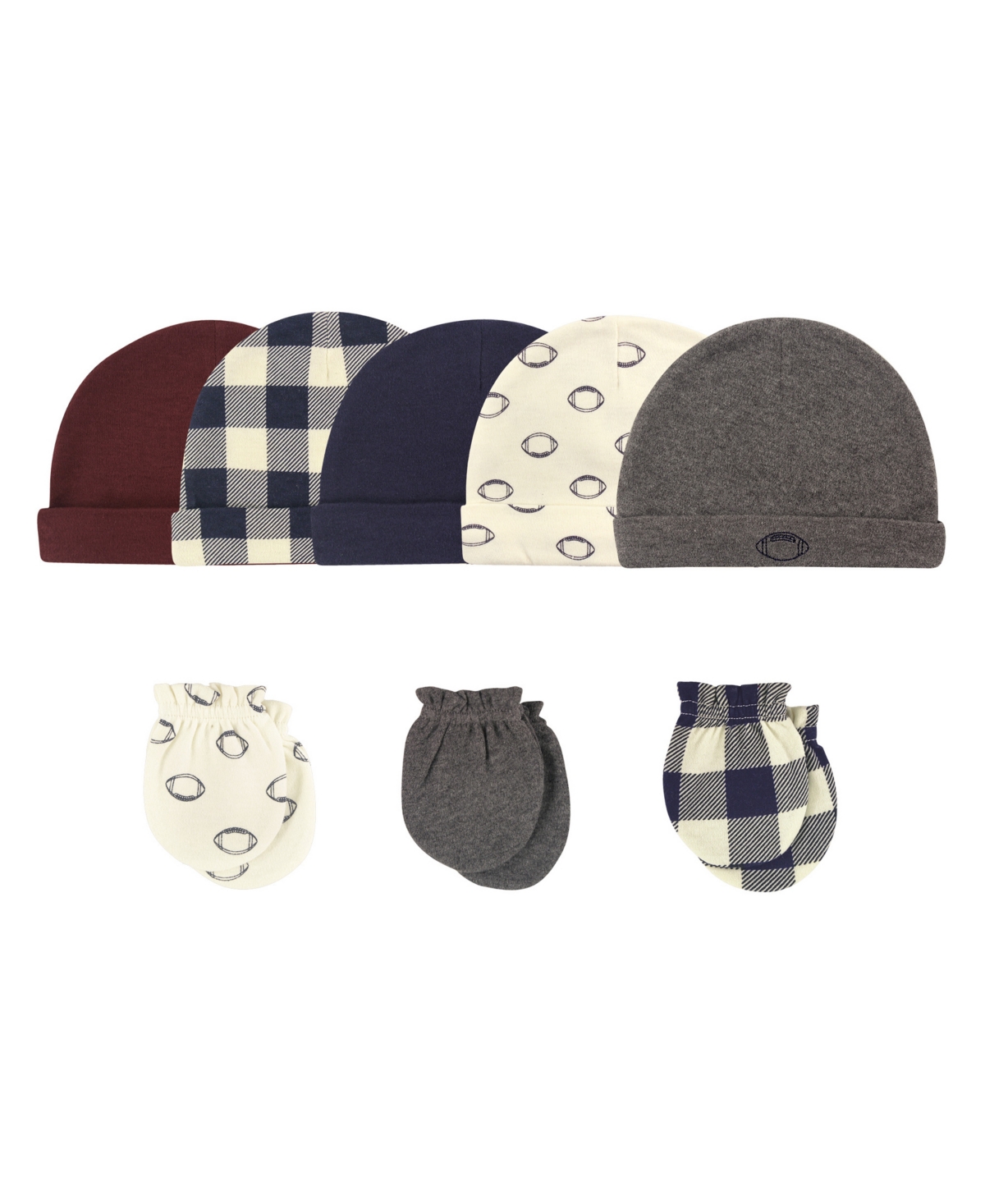 Click here for Hudson Baby Baby Boys Hudson Soft Cotton Beanie an... prices