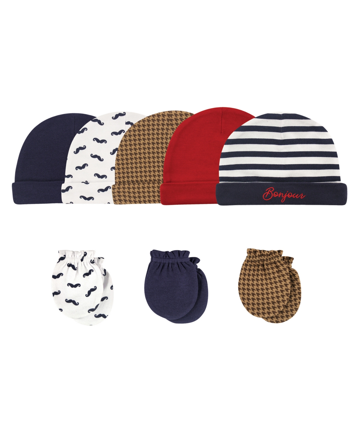 Click here for Hudson Baby Baby Boys Hudson Soft Cotton Beanie an... prices