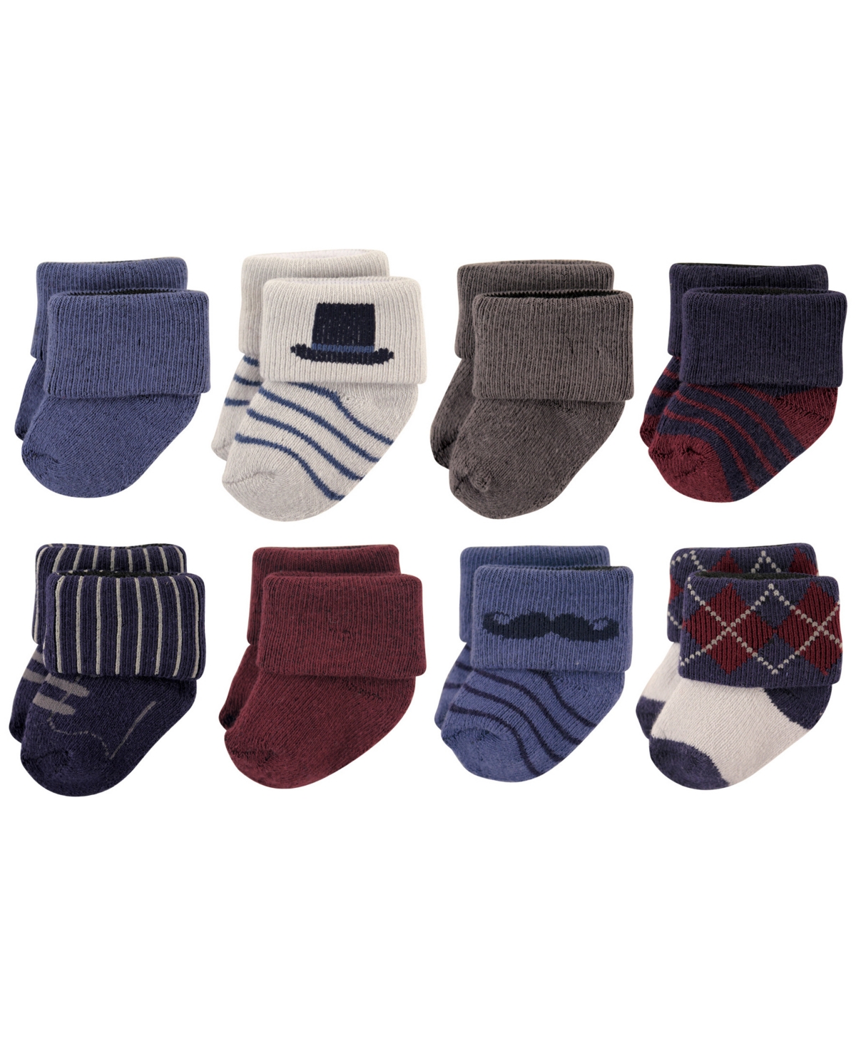 Click here for Hudson Baby Baby Boys Cushioned Terry 8-Pair Sock... prices