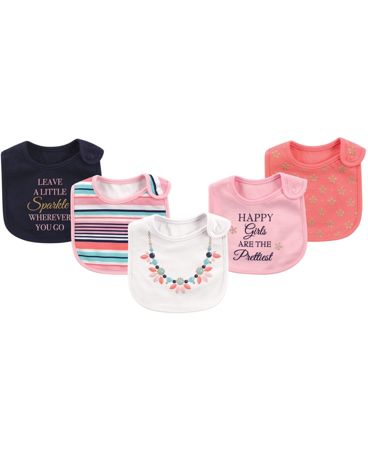 Click here for Little Treasure Baby Boy Cotton Bibs 5pk  Gentlema... prices