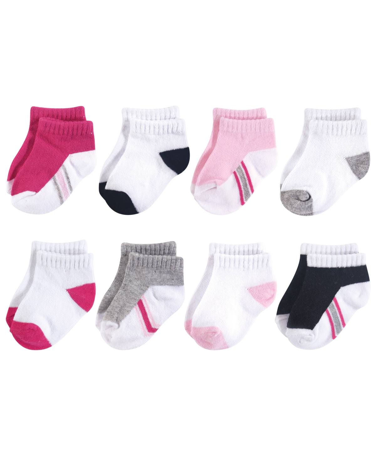 Click here for Hudson Baby Baby Girls Hudson 8Pk No Show Socks -... prices