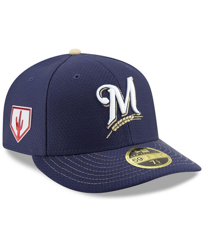 New Era Milwaukee Brewers Spring Training 59FIFTY-FITTED Low Profile ...