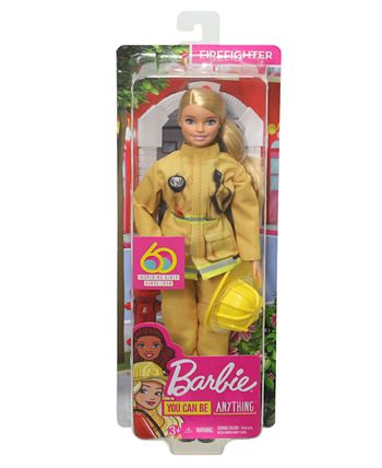 Barbie Firefighter Doll - Macy's