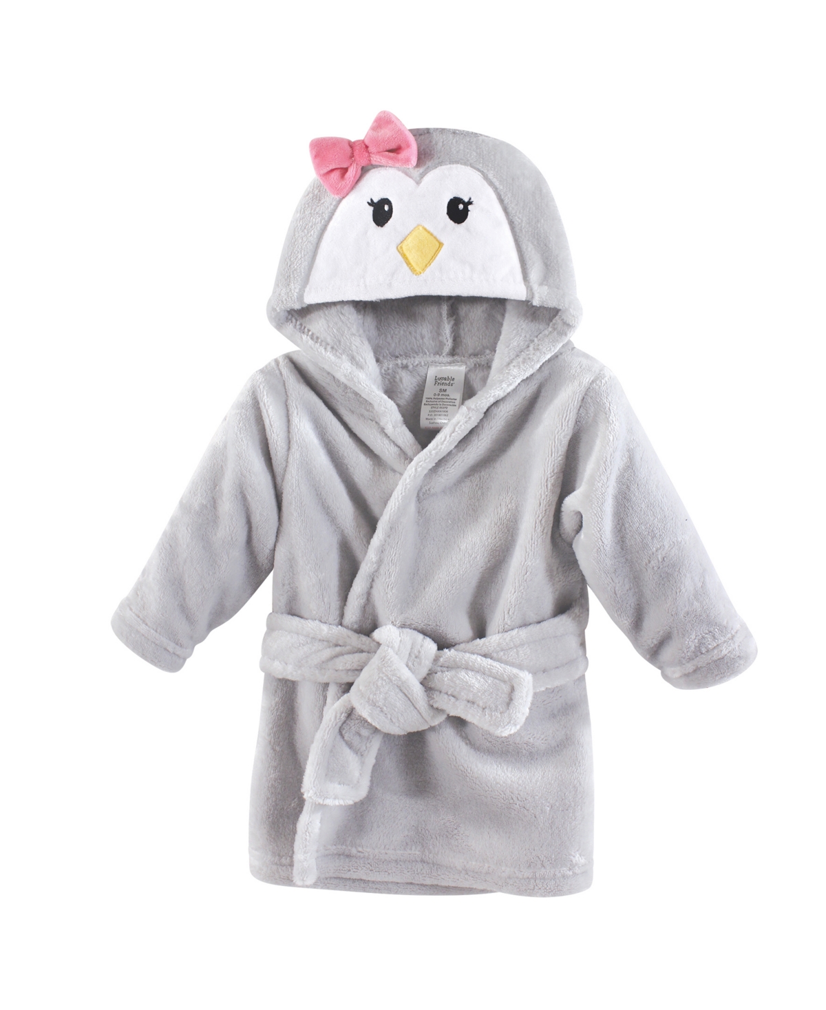 Click here for Luvable Friends Baby Girls Plush Bathrobe - Girl P... prices