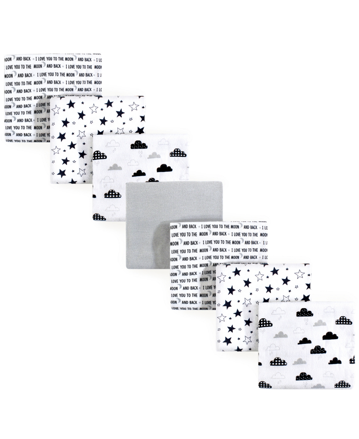 Click here for Hudson Baby Unisex 7-Piece Soft Flannel Baby Wrap... prices