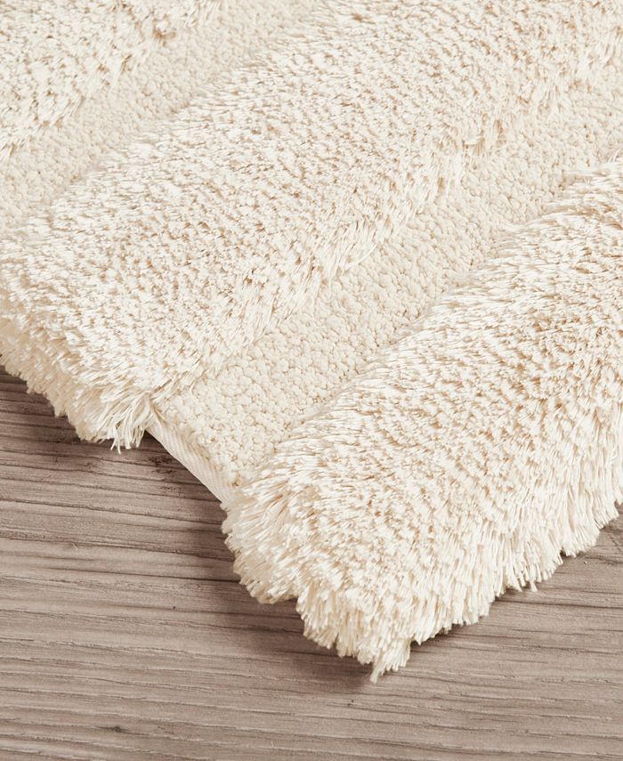 Madison Park Pearl Tufted Channel Bath Rug, 17" x 24" - Macy's