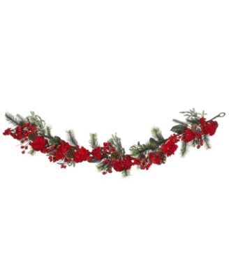 72-In. Hydrangea Garland - Macy's