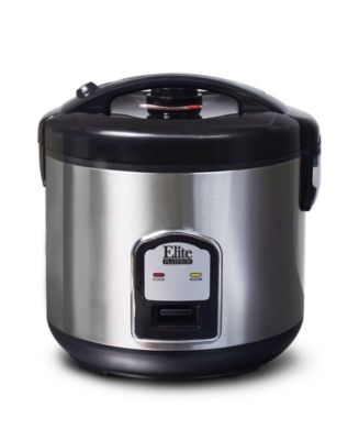 Elite Platinum Stainless Steel 20 cup Rice Cooker - Macy's