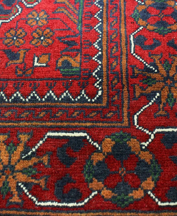 BB Rugs Fine Beshir 621224 Red 2'9" x 9'6" Runner Area Rug - Macy's