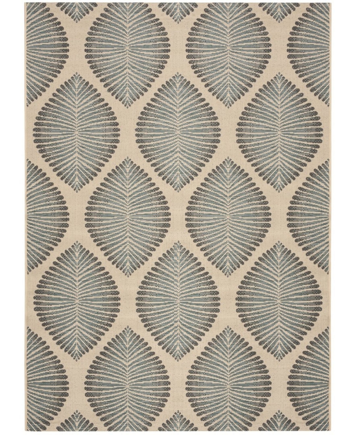 Click here for Safavieh Courtyard CY7504 Beige and Anthracite 53... prices