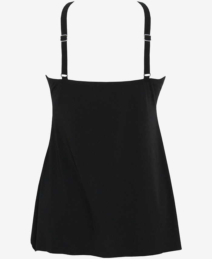 Miraclesuit Citizen Underwire Over the Shoulder Tankini Top - Macy's