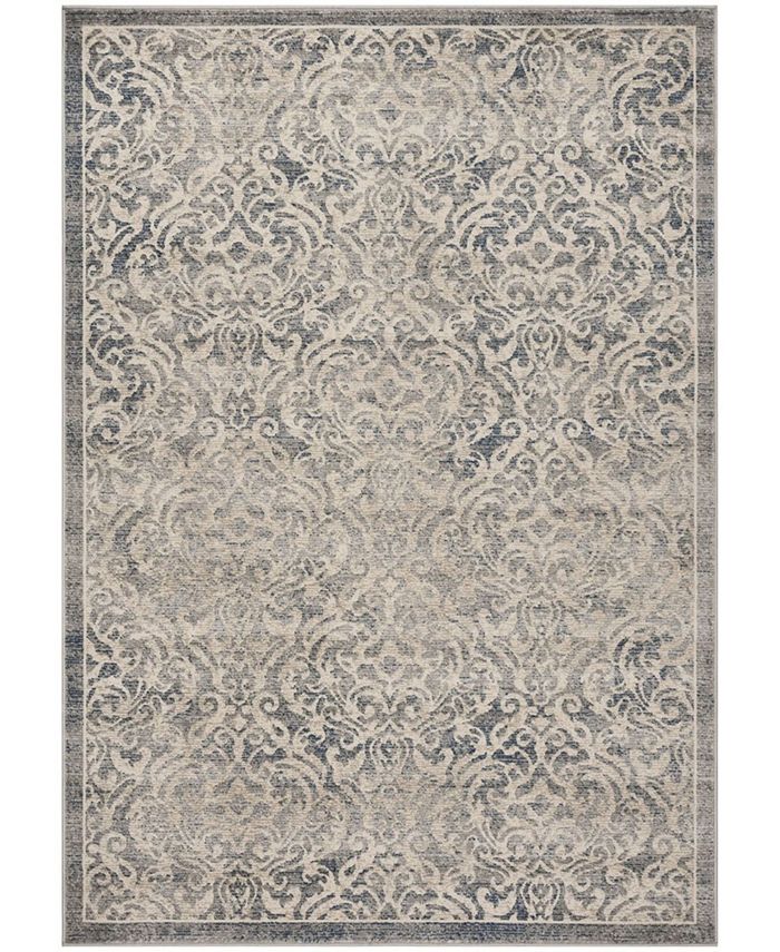 Safavieh Brentwood BNT810 Light Gray and Blue 9' x 12' Area Rug - Macy's