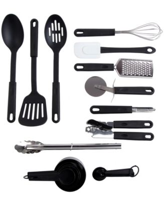 Total Kitchen 20 Piece Tool-Gadget Prep N' Serve Combo Set - Macy's