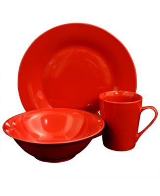 Carlton 12 Piece Dinnerware Set - Macy's