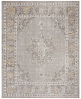 Safavieh Montage Gray and Gold 8' x 10' Area Rug - Macy's