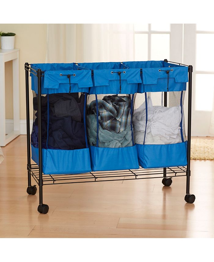 Household Essentials Triple Storage Bin - Macy's