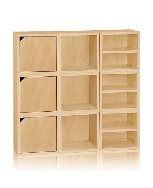 Way Basics Eco Stackable Connect Storage Cube With Shelf And Reviews Cleaning And Organization