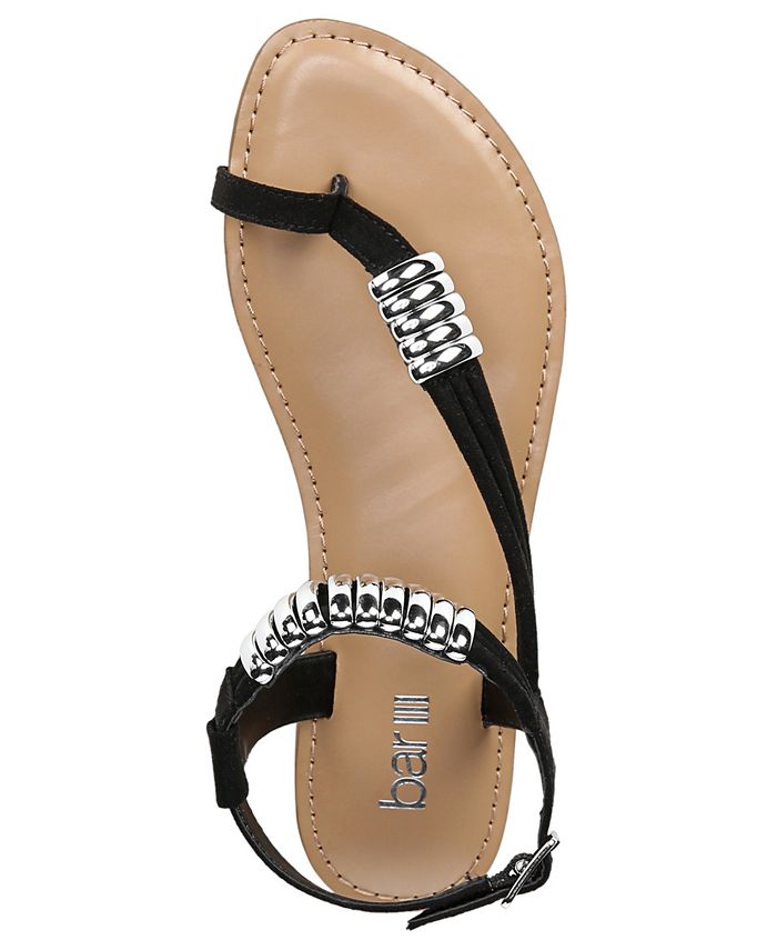Bar III Vella Flat Sandals, Created for Macy's & Reviews - Sandals ...