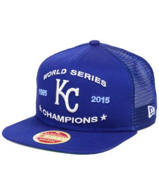 New Era Kansas City Royals Team Front Trucker 9FIFTY Snapback Cap - Macy's