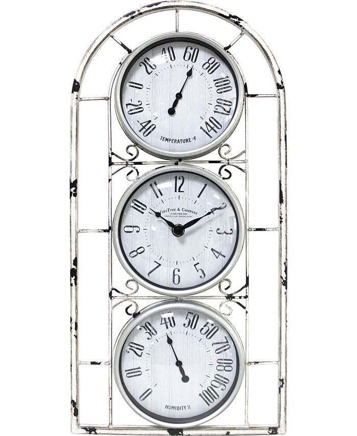 FIRSTIME & CO Firstime and Co. 18" Window Station Outdoor Wall Clock ...